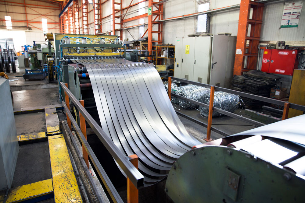 Steel Sheet Roll Slitting - Maltepe Demir